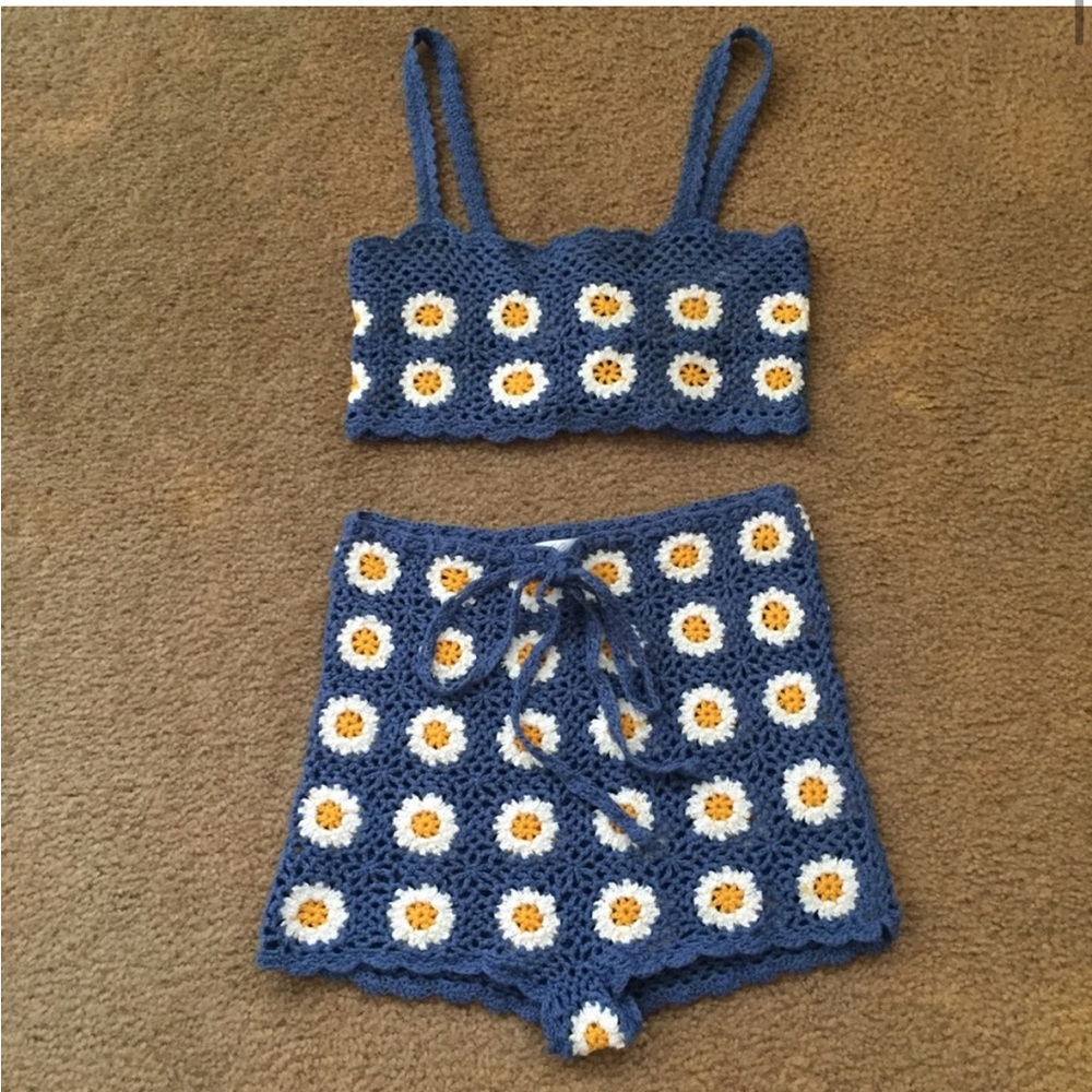 Lovers & Friends Matching Crochet Set - Gem